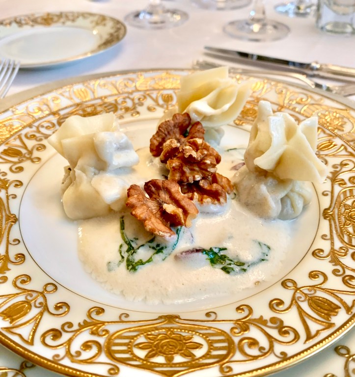 Gorgonzola Pear Ravioli with Parmesan Cream Sauce – Blue Willow Kitchen